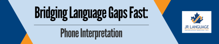 Phone Interpreting Services | Professional Interpreters